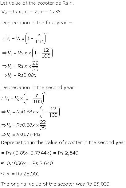 Frank ICSE Solutions for Class 10 Maths Compound Interest Ex 1.3 - A ...