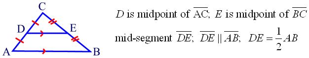 Mid-Segment of a Triangle - A Plus Topper