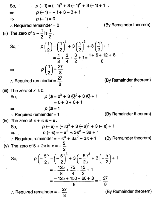 NCERT Solutions for Class 9 Maths Chapter 2 Polynomials Ex 2.3 - A Plus Topper