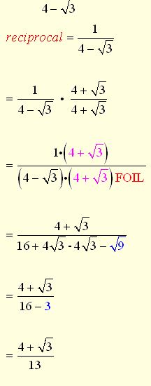 Rationalizing Denominators And Numerators With Radicals Rationalization A Plus Topper