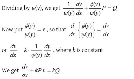 Solution of First Order Linear Differential Equations - A Plus Topper