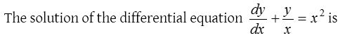 Solution of First Order Linear Differential Equations - A Plus Topper