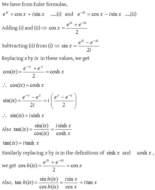 What is Hyperbolic Function? - A Plus Topper
